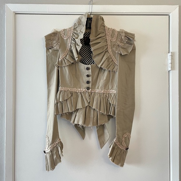 Lip Service | Jackets & Coats | Lip Service Step In Time Crop Jacket Xs ...